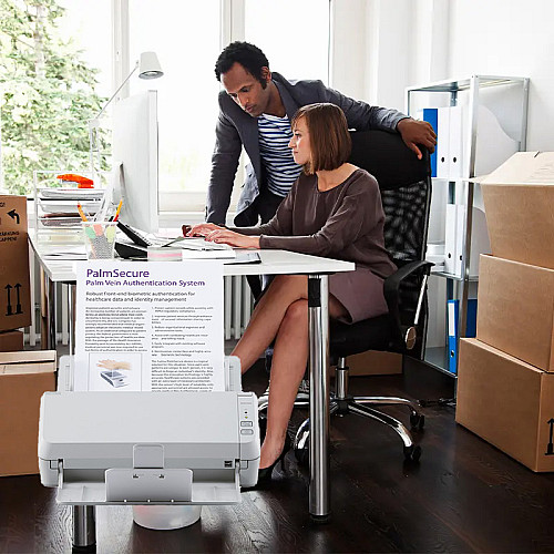 Máy scan ricoh SP1125N (A4/A5/ Đảo mặt/ ADF/ USB/ LAN)